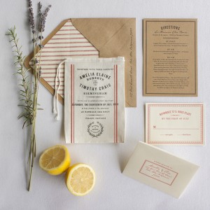 Our Wedding Invitation Designs | Lucky Luxe Couture Correspondence
